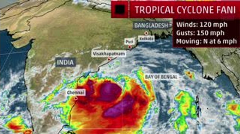 Odisha begins evacuating 8 lakh people as Cyclone Fani nears east coast ...